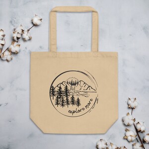 Eco Tote Bag Explore More - Etsy