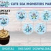 Cute Sea Monsters Style Party, Sea Monsters Decorations, Printable ...