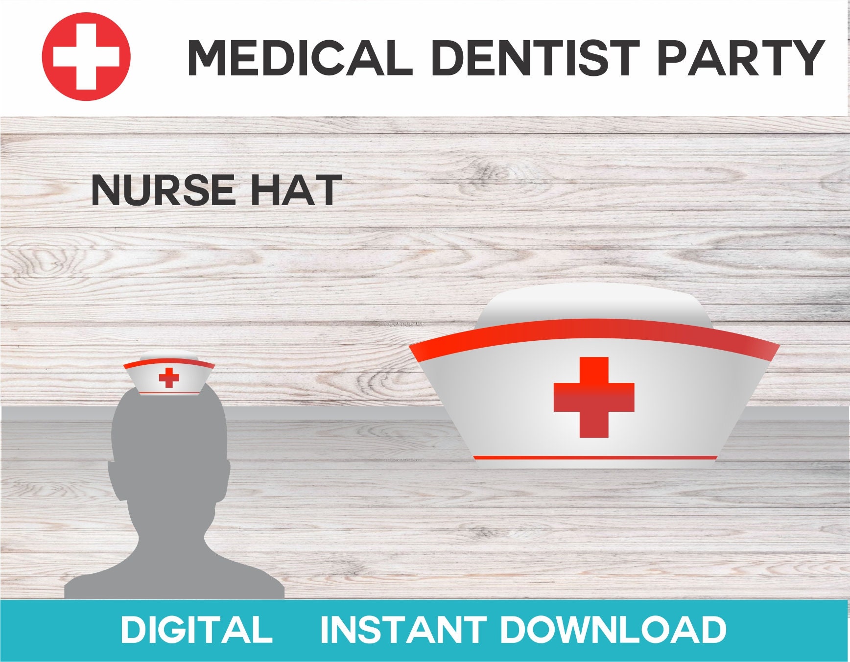 Medical Theme Party Decorations, MD Birthday Party, Printable Doctors ...