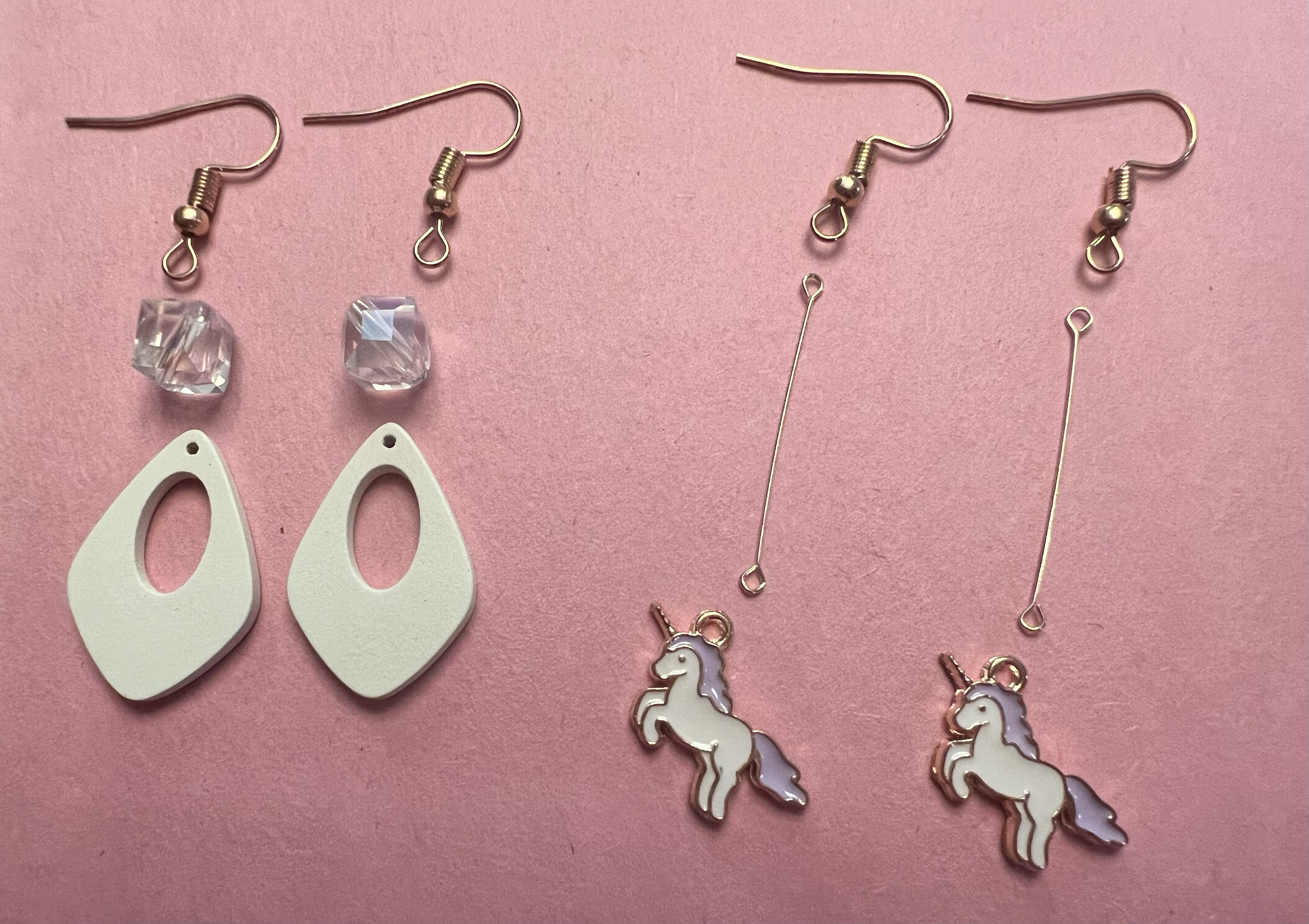 Beginner DIY Earring Kit,jewelry Making Kit, 10 Pairs of Earrings Craft ...