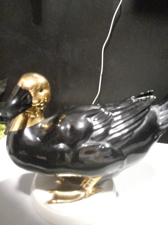 Vintage Goebel Duck Figurine - Etsy