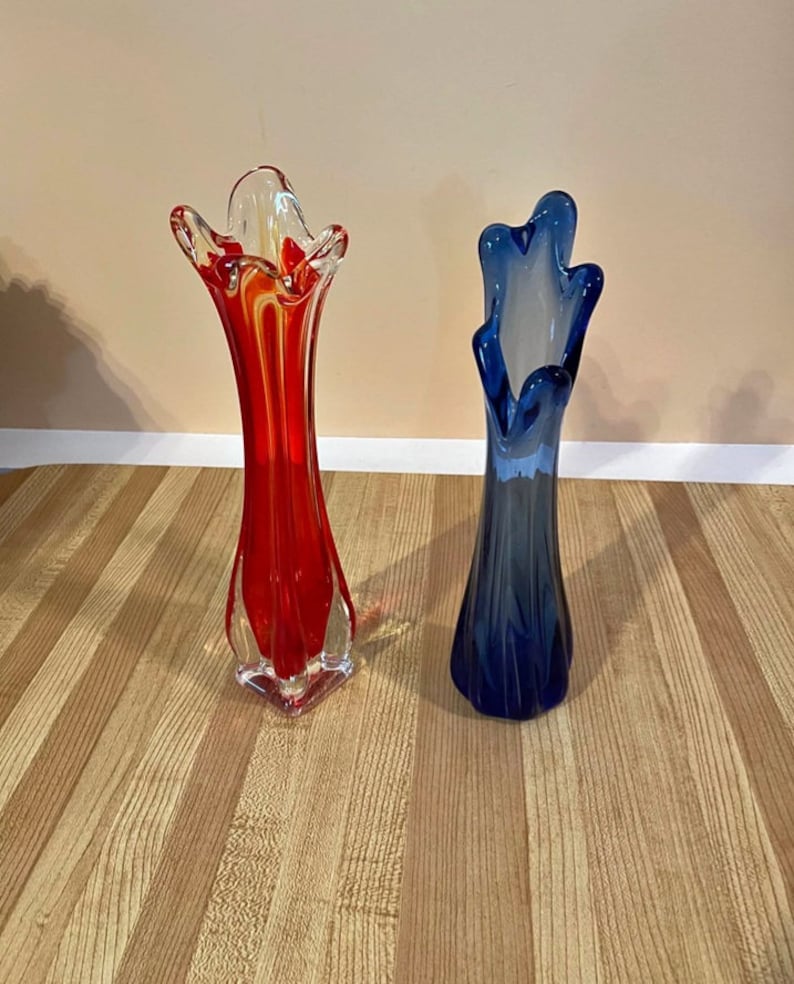 Pair of Swung Vases - Etsy