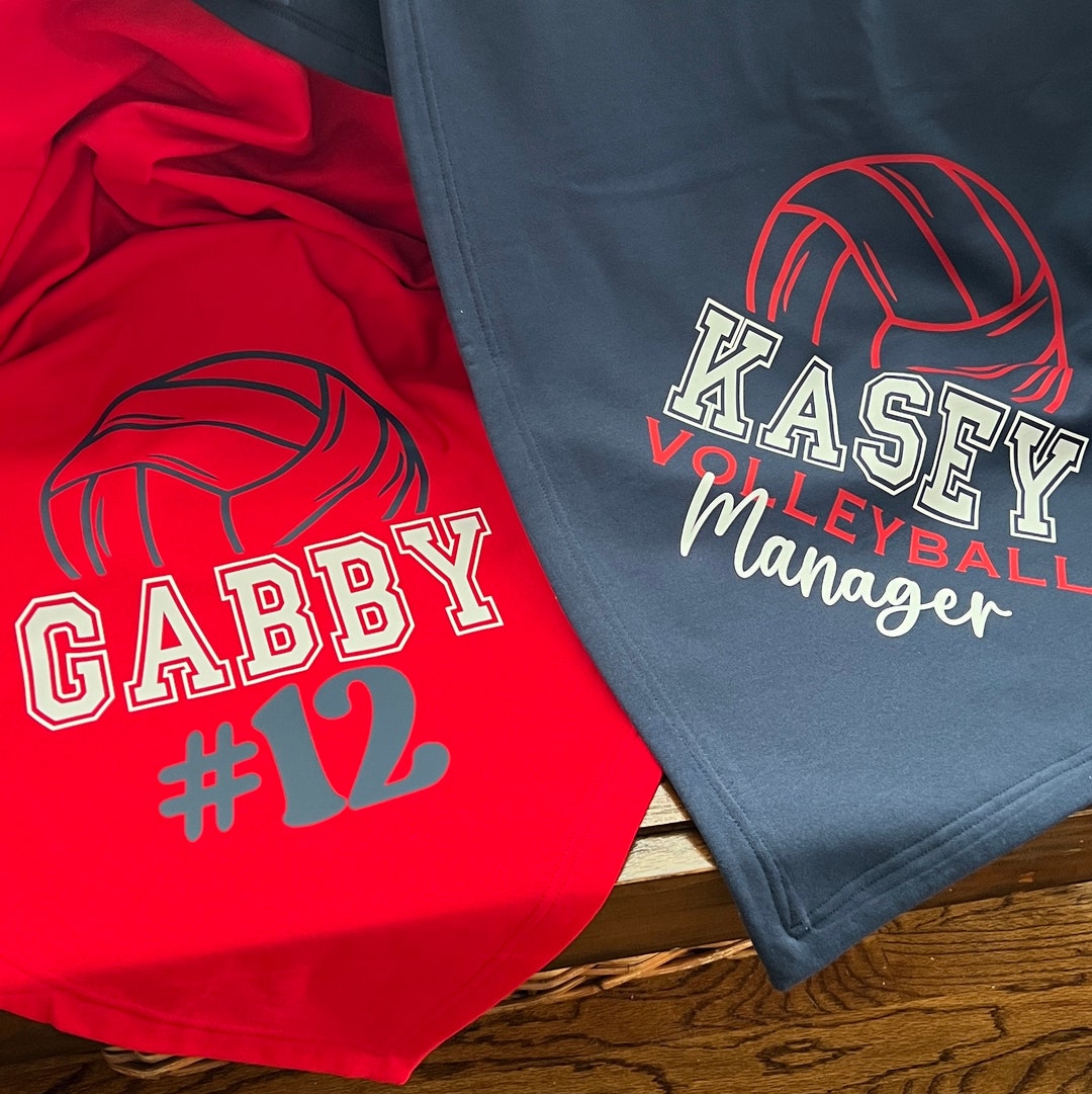 Volleyball Senior Gift, Personalized Sweater Blanket, Volleyball ...