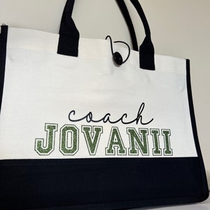 Cheer Coach Bag Cheer Teacher Tote Bag Dance Coach Recital - Etsy