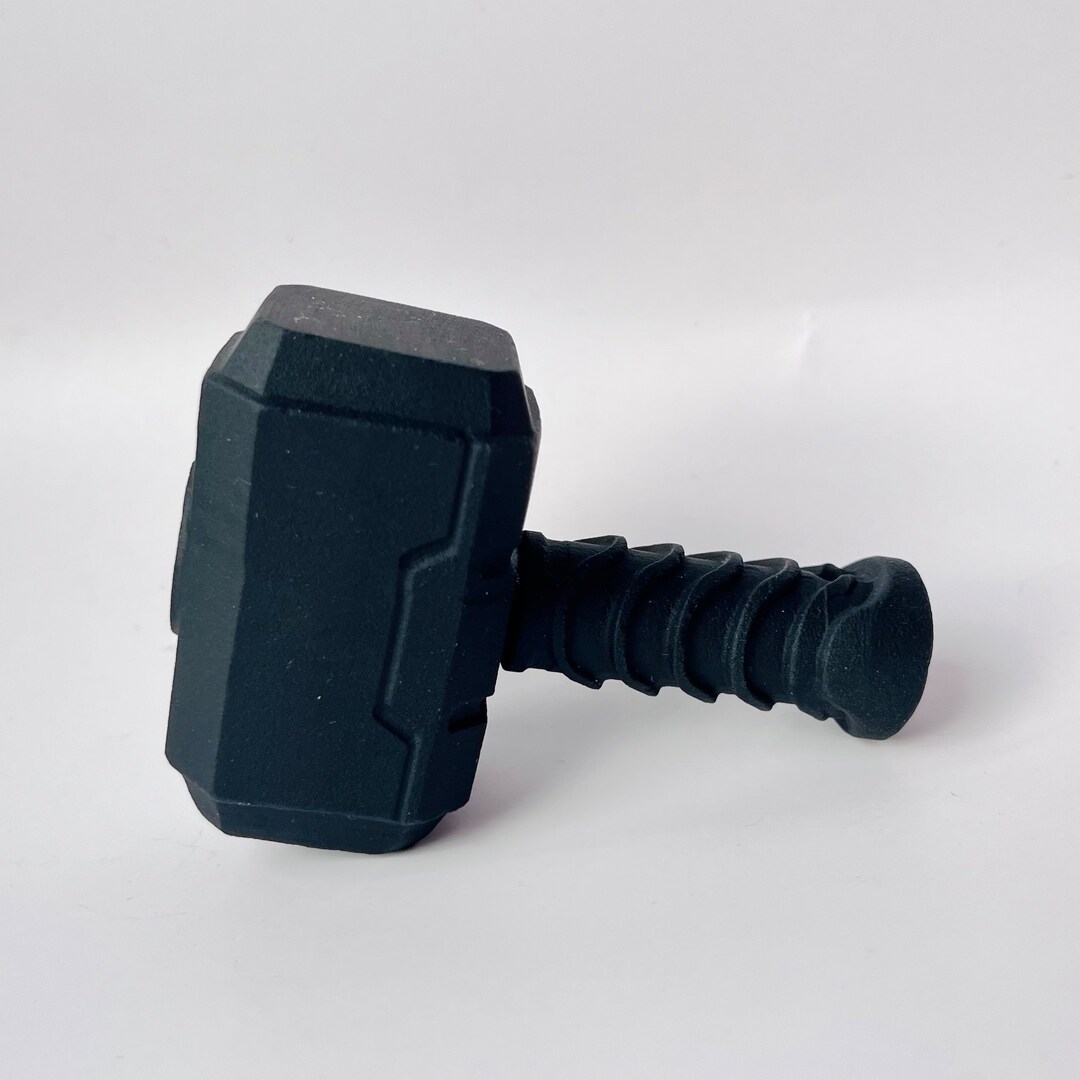 Thor’s Hammer | Obsidian Super Hero Inspired - Etsy
