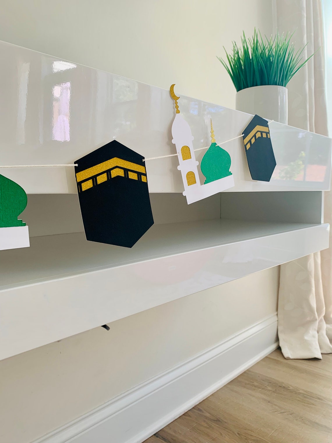 Kaaba Madina Banner,ramadan Banner,islamic Home Decor, Ramadan Deco ...
