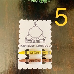 Ramadan Coloring Cards for Kids,ramadan & Eid Kids Activity, Kids Eid ...