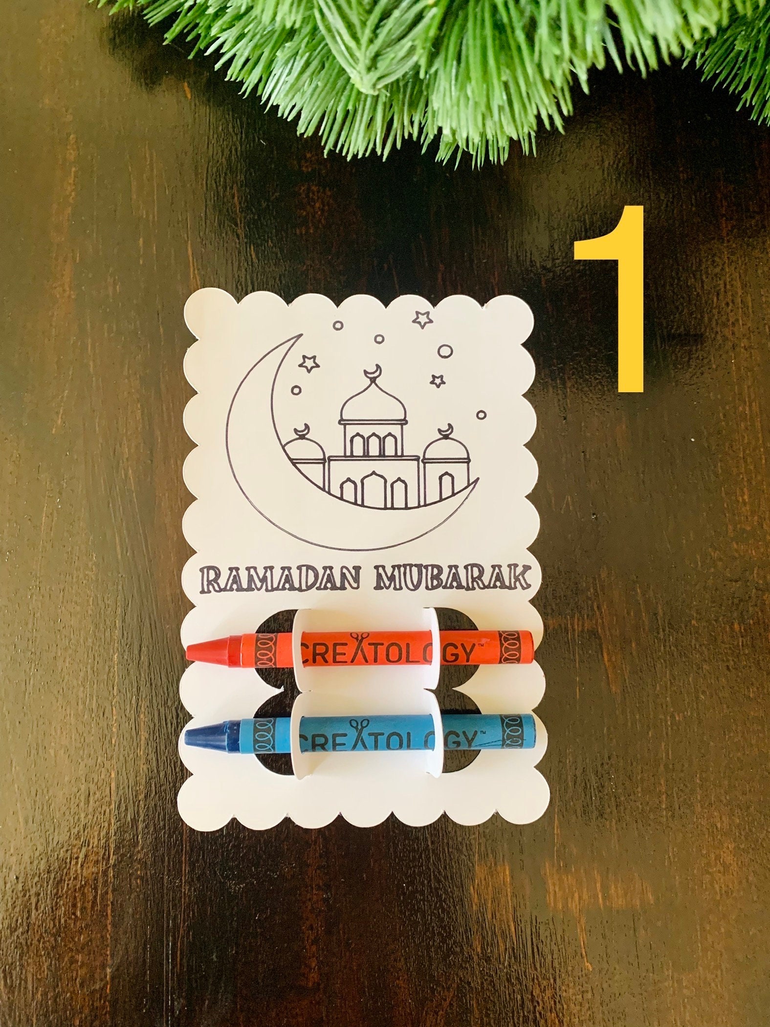 Ramadan Coloring Cards for Kids,ramadan & Eid Kids Activity, Kids Eid ...