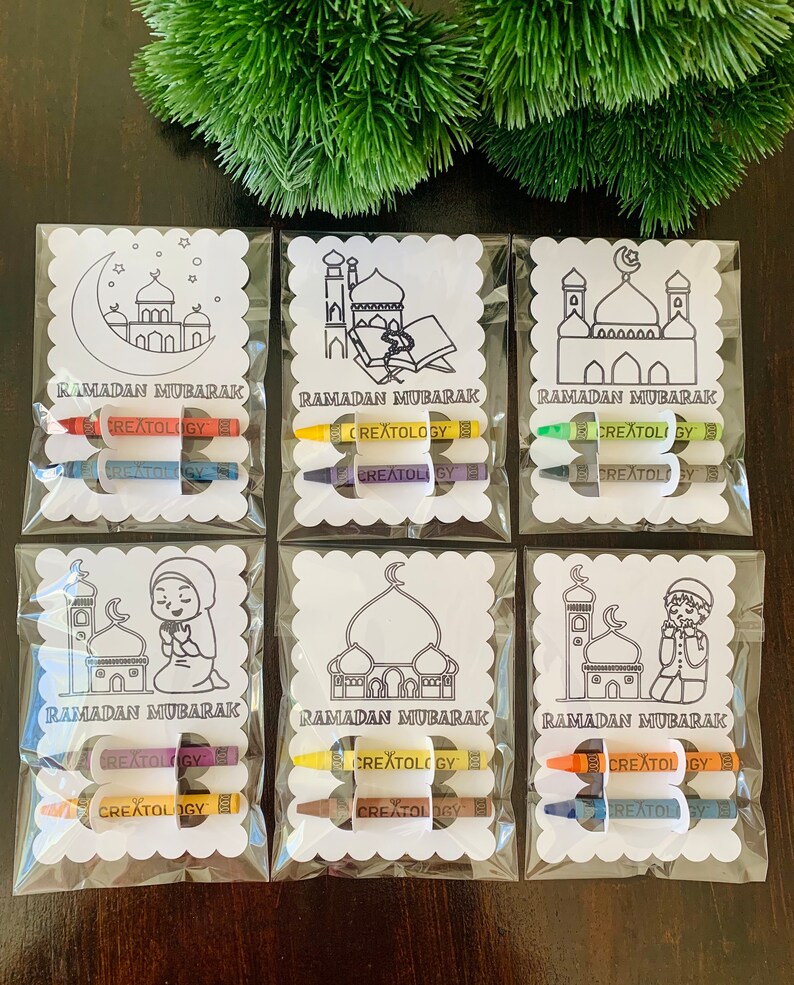 Ramadan Coloring Cards for Kids,ramadan & Eid Kids Activity, Kids Eid ...