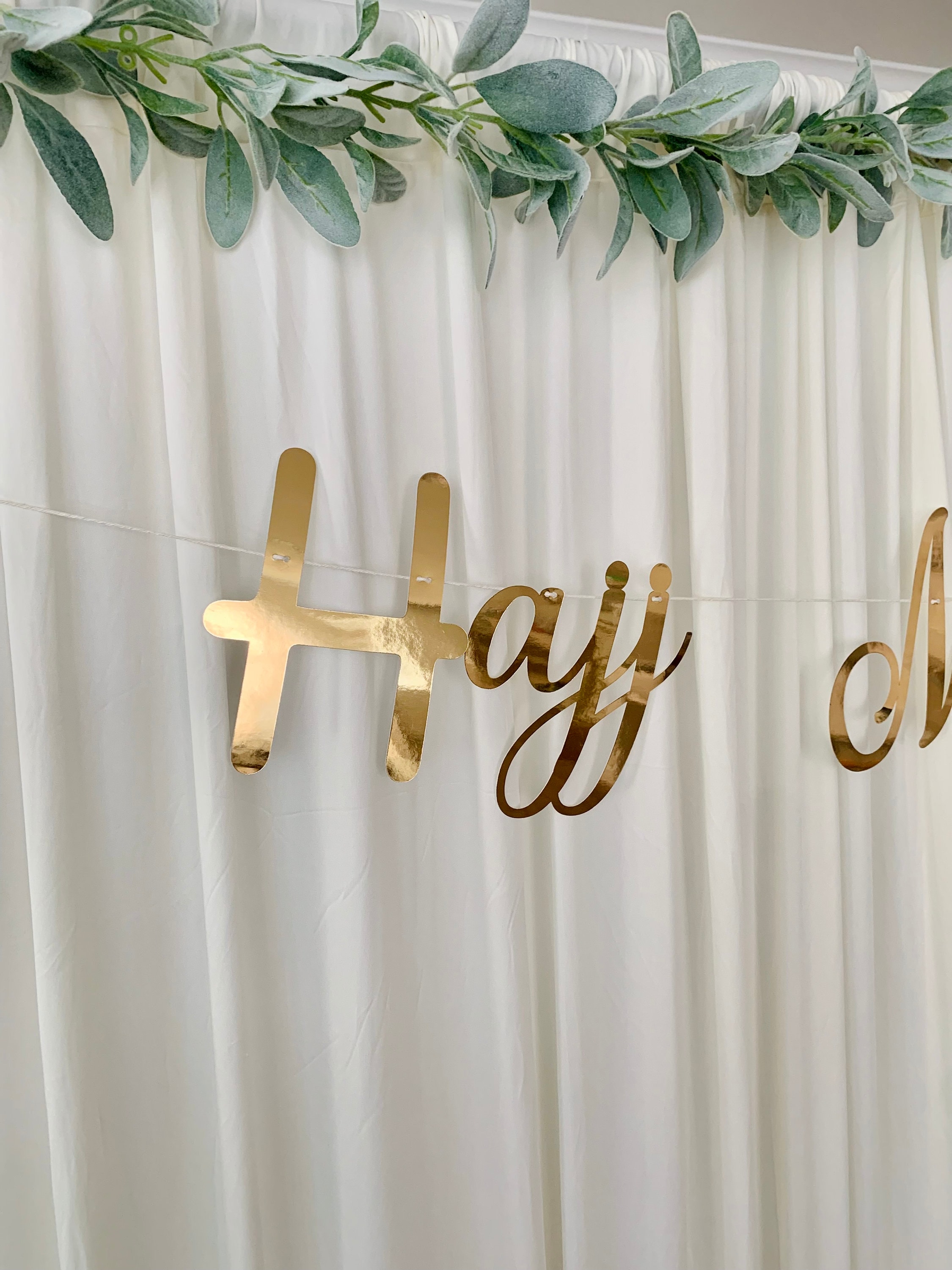 Hajj Mubarak Banner, Ramadan/eid Party Decorations, Islamic Decor ...