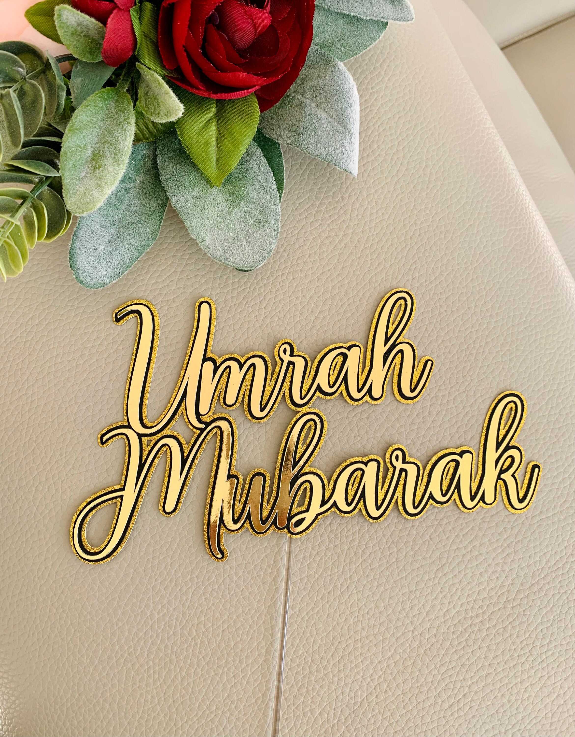 Umrah Mubarak, Hajj Mubarak and Ramadan Mubarak Cake Toppers | Umrah ...
