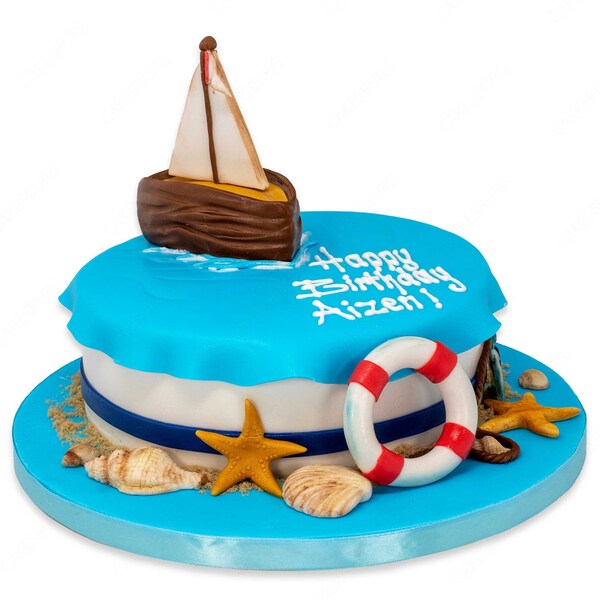 Nautical Cake Topper - Etsy UK