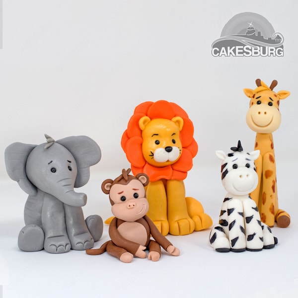 Fondant Animals - Etsy