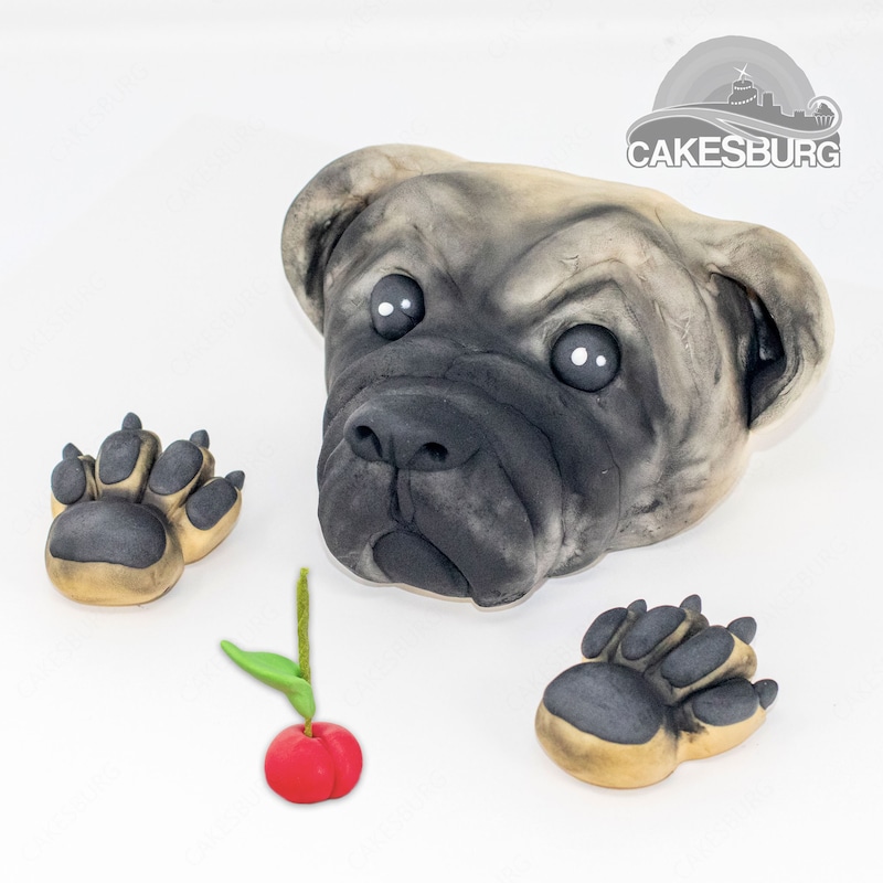 Pug Wedding Cake Topper - Etsy