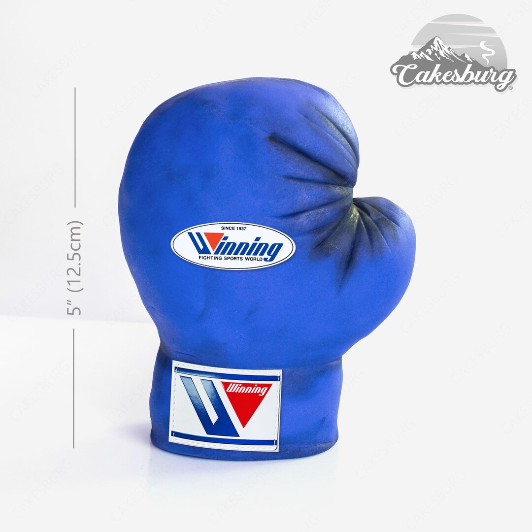 Edible Fondant Boxing Glove Cake Topper - Winning Boxing - Etsy
