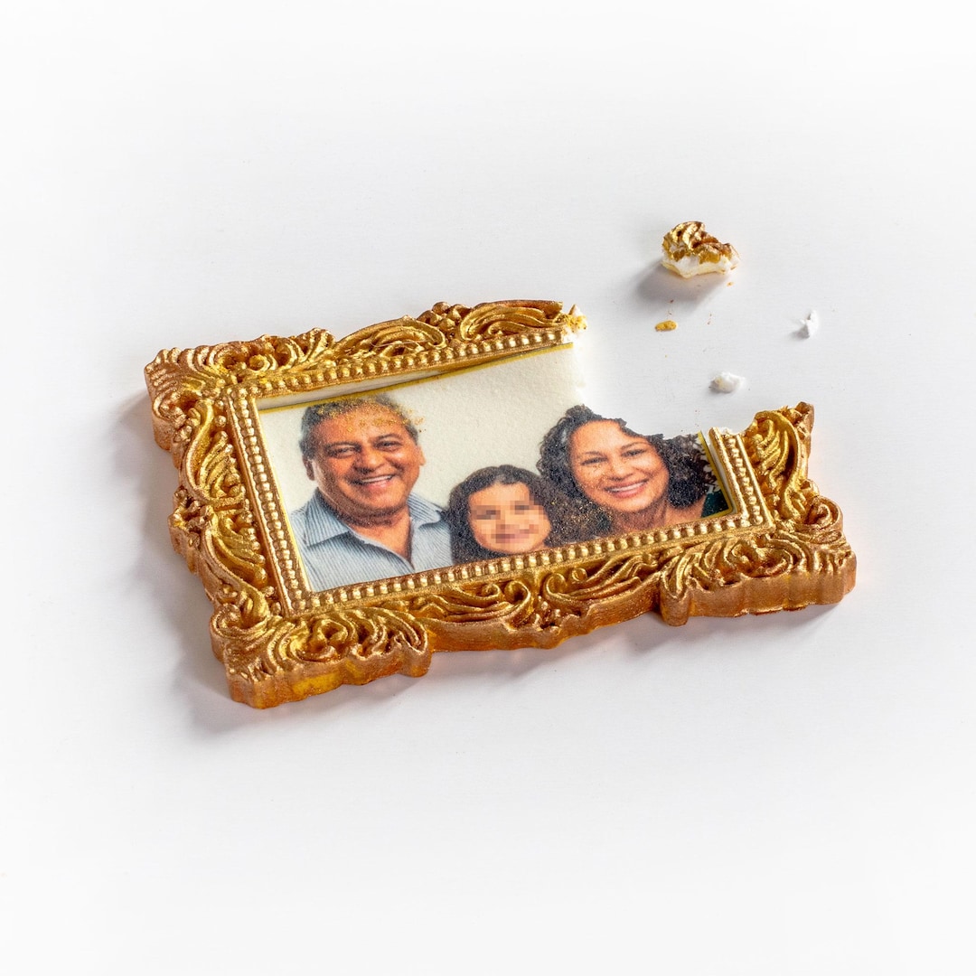 Edible Photo Frame Cake Topper With Your Custom Photo - Etsy
