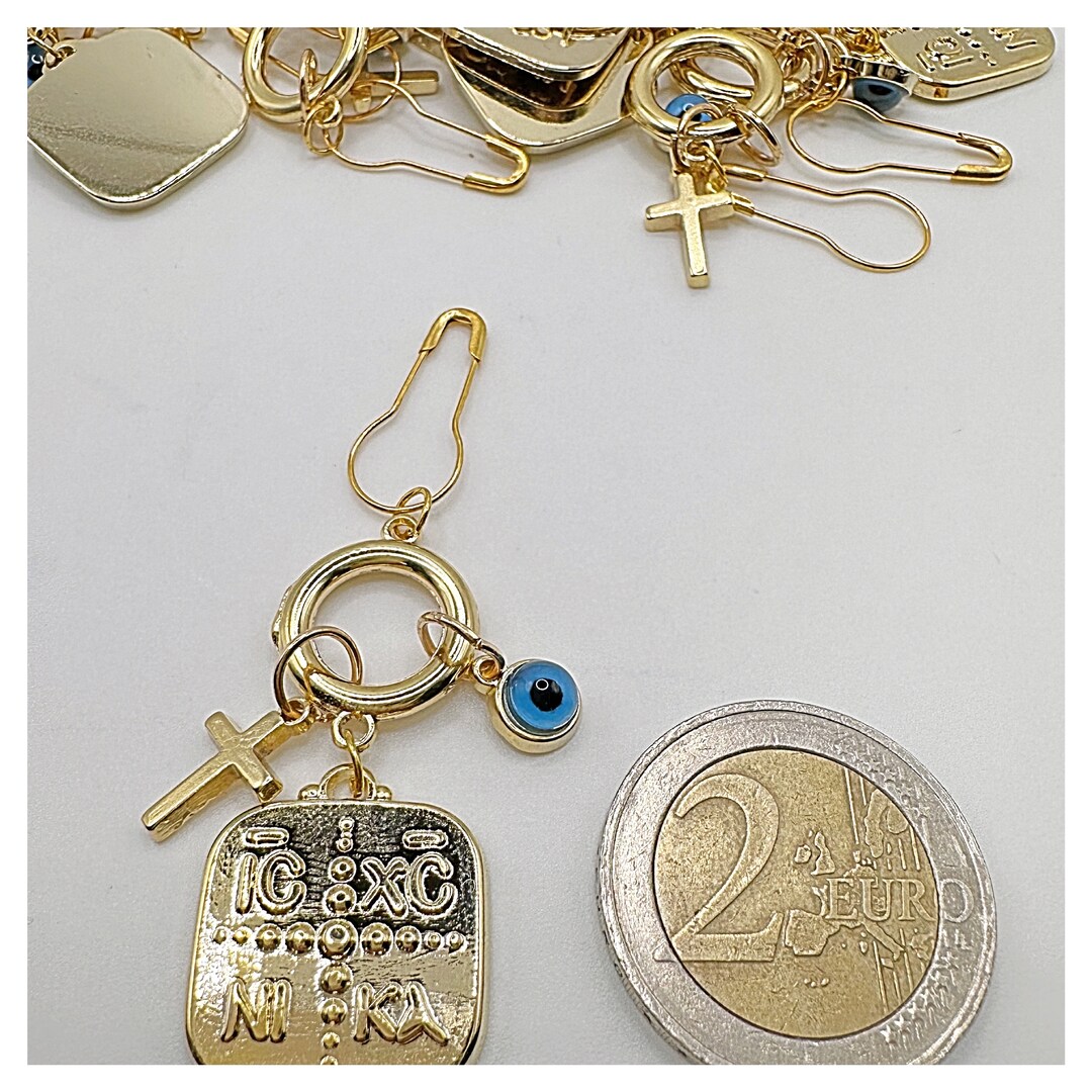 Martirika Witness ICXC Pins for Baptism Christening Greek Orthodox ...