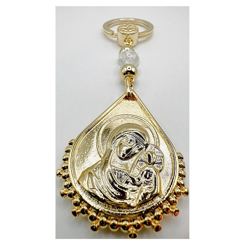 Gold Plated Traditional Religious Panagia Greek Orthodox Favors ...