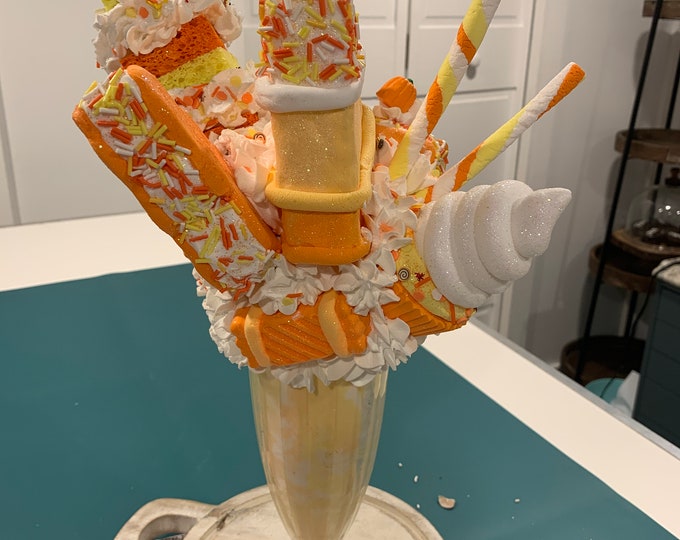 Extreme Shake Made With a Large Snack Cake and Candy Corn - Etsy