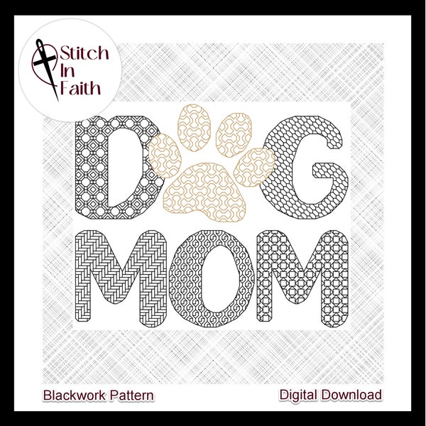Blackwork Animals - Etsy