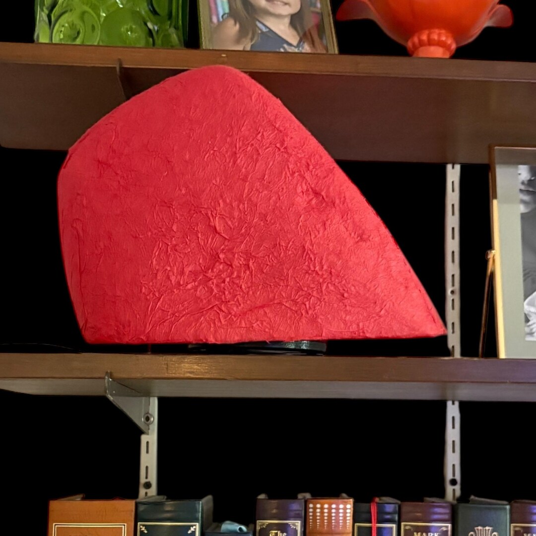 Vintage Tarogo Sculptural Mushroom Lamp – 1998 Retro Revival Red - Etsy