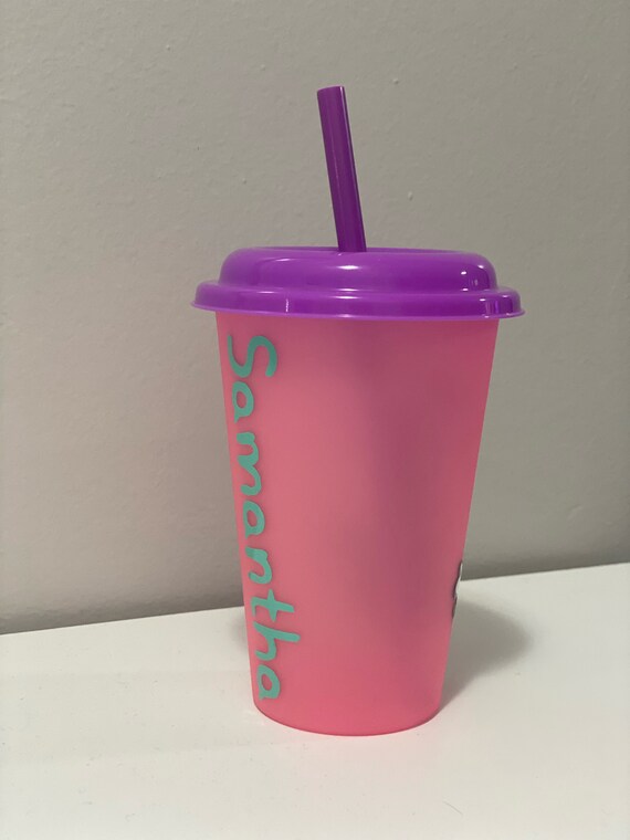 Personalized Kids Character Cups | Etsy