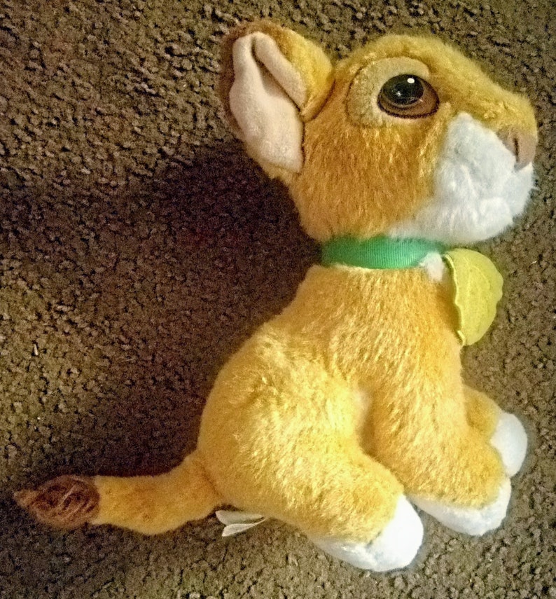 Medium Vintage Lion King Simba Cub Disney Teddy Bear Plushie - Etsy