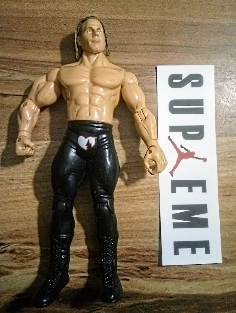 Vintage 1999 WWF WWE hbk Shawn Michaels Rare Wrestling Action Figure ...