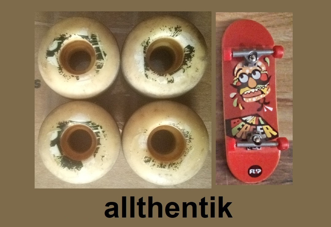 4 Vintage Bones Skateboard Wheels Powell Vintage Flip Matt Berger Tech ...