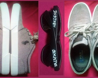 Mens Destroy Shoes - Etsy