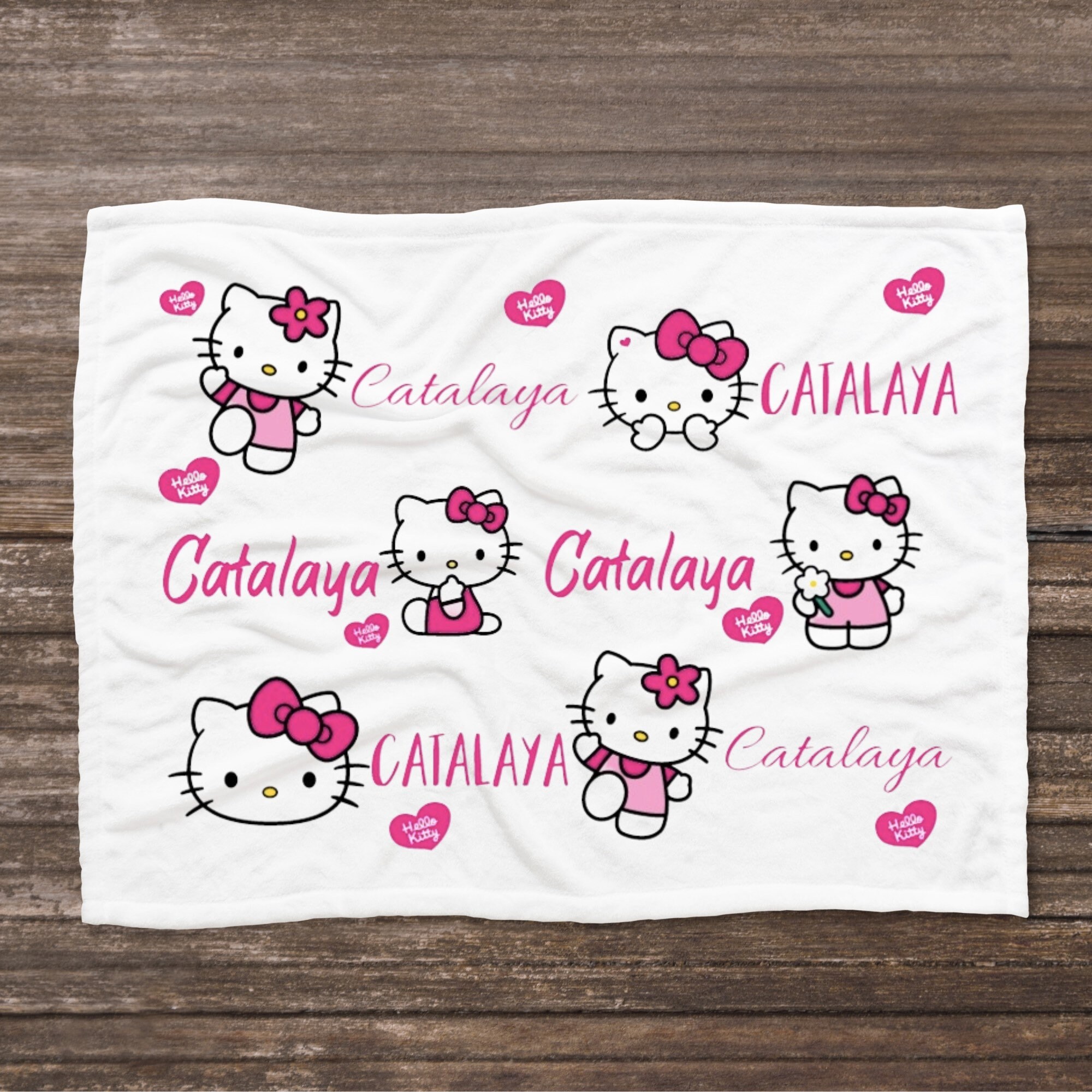 Hello Kitty Baby Blanket - Etsy
