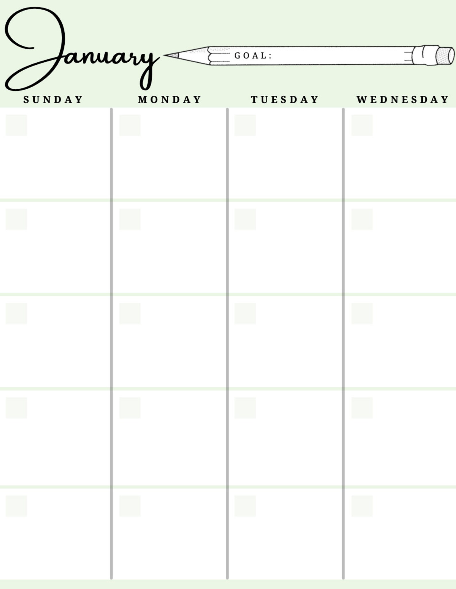 Calendar and Lesson Plan Color Bundle, Multiple Color Schemes, Calendar ...