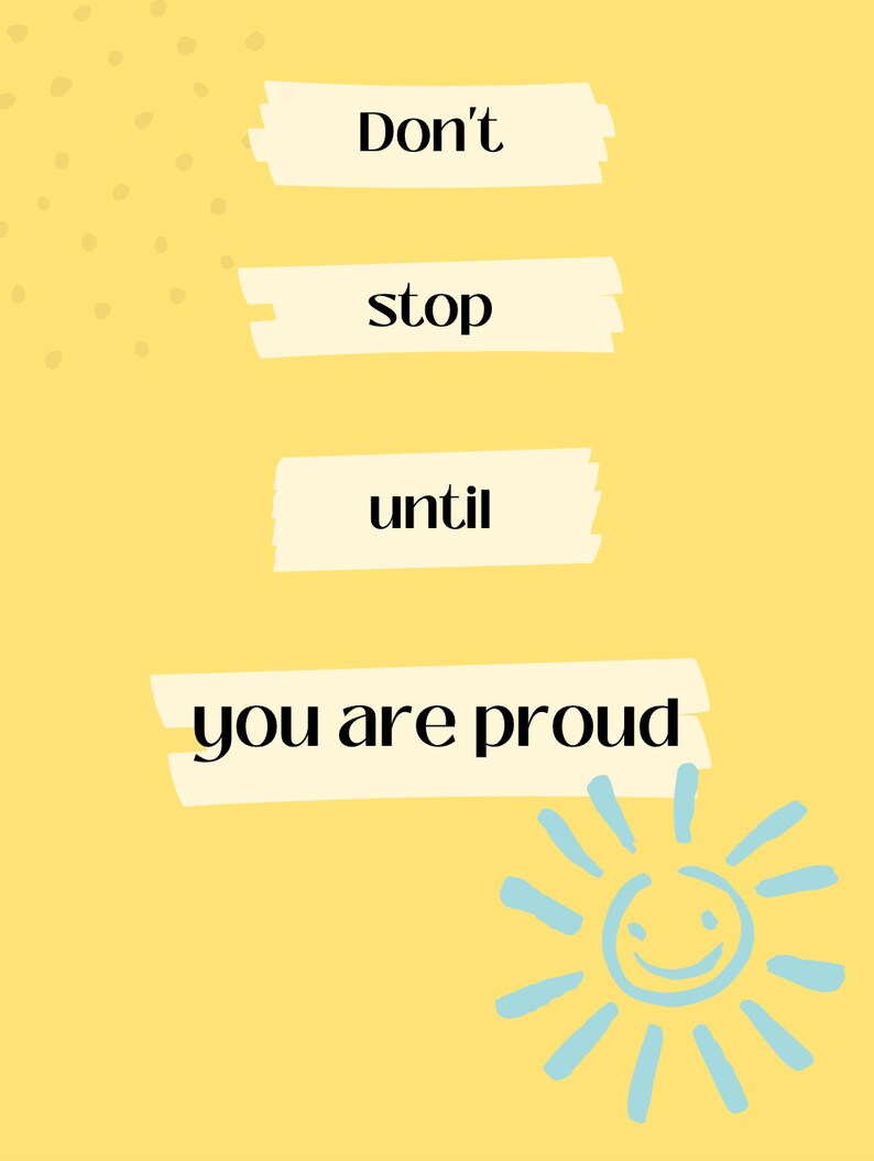 Happy Inspirational Classroom Posters Easy & Modern Classroom ...