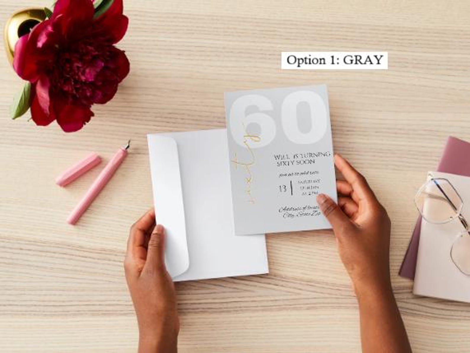 Printable Birthday Invitation Template, 60th Birthday - Etsy