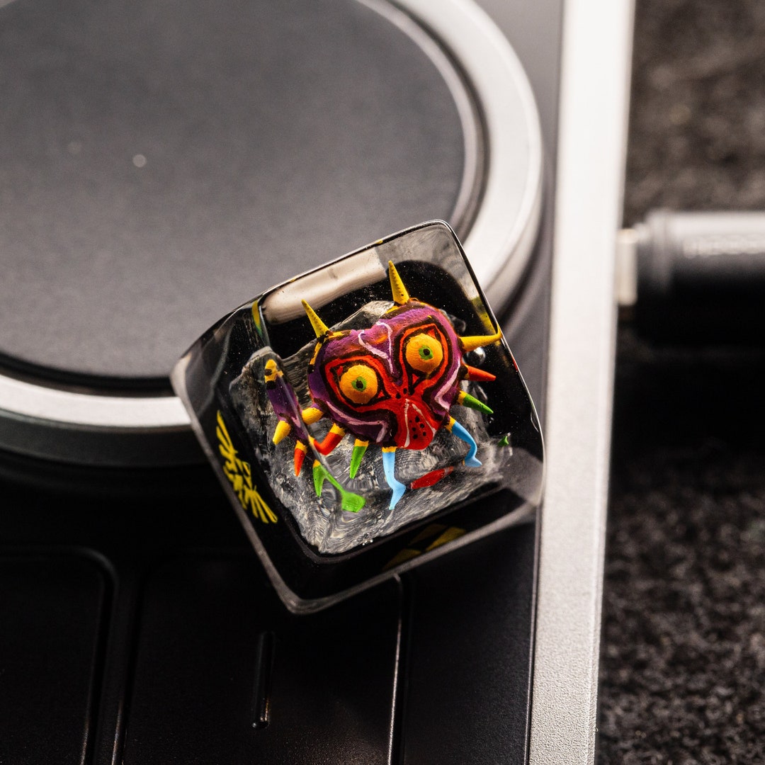 Majora's Mask Keycap,the Legend of Zelda Artisan Keycap, Hylian Zelda ...