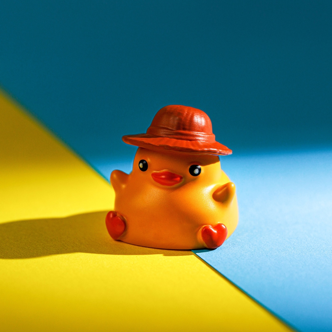 Cute Farm Duck Keycap, Cute Artisan Keycap, Little Duck Keycap, Artisan ...