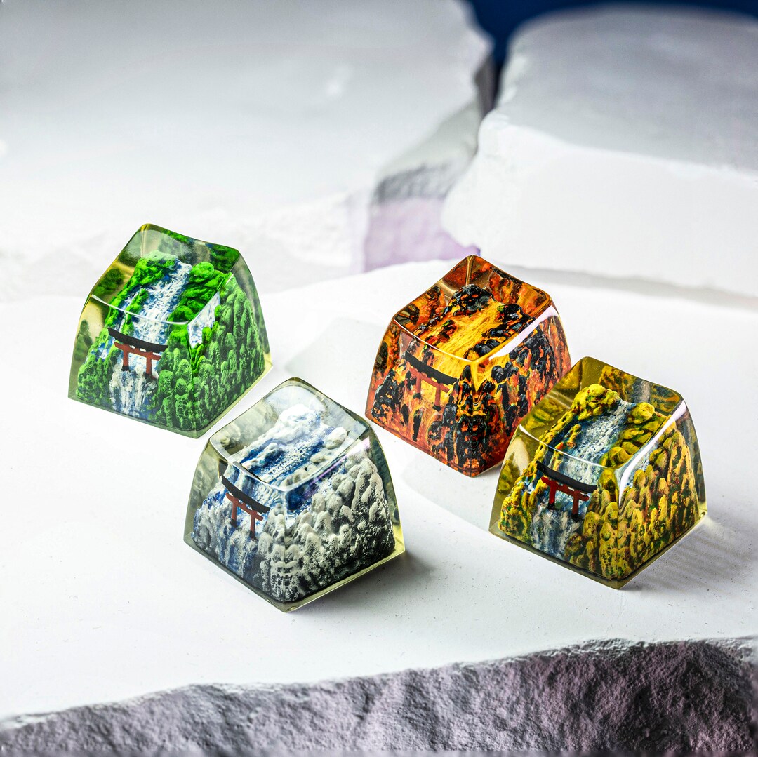 Torii Gate Artisan Keycap, Artisan Japanese Keycap, Torii Gate Custom ...