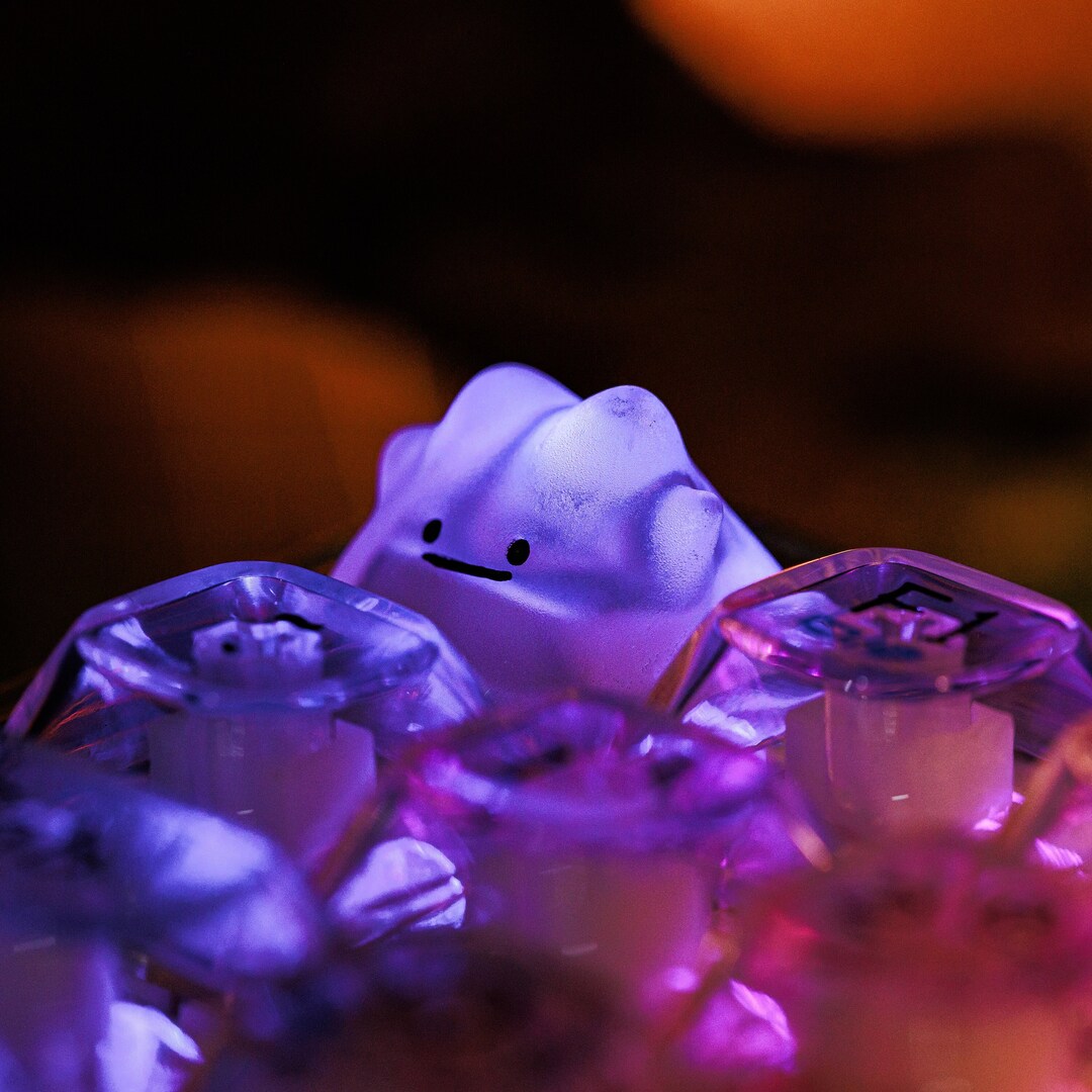 Ditto Poke.mon Keycap, Custom Poke.mon Artisan Keycap, Ditto Disguises ...