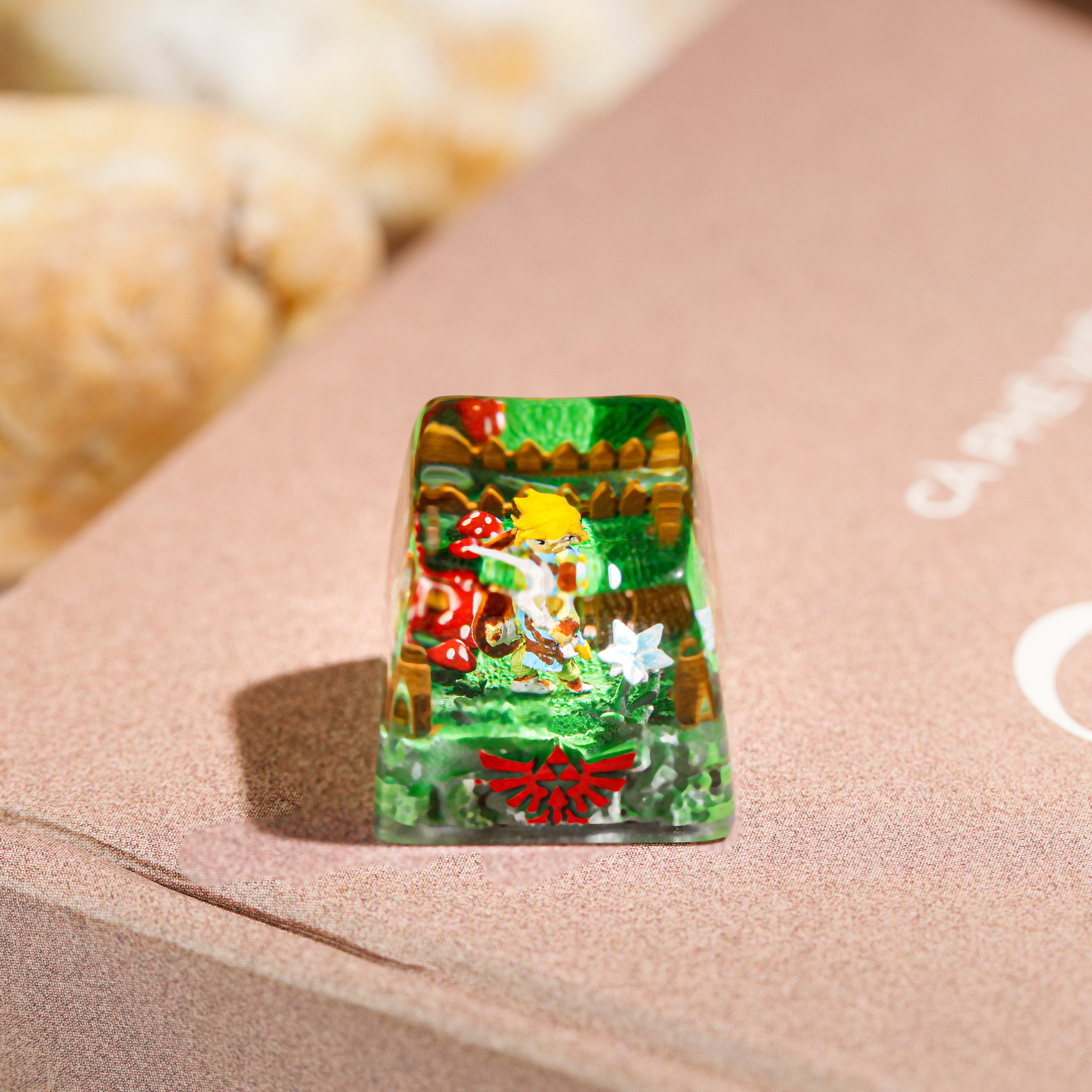 Link Anime Artisan Keycap, Legend Keycap, Keycap for Mechanical ...
