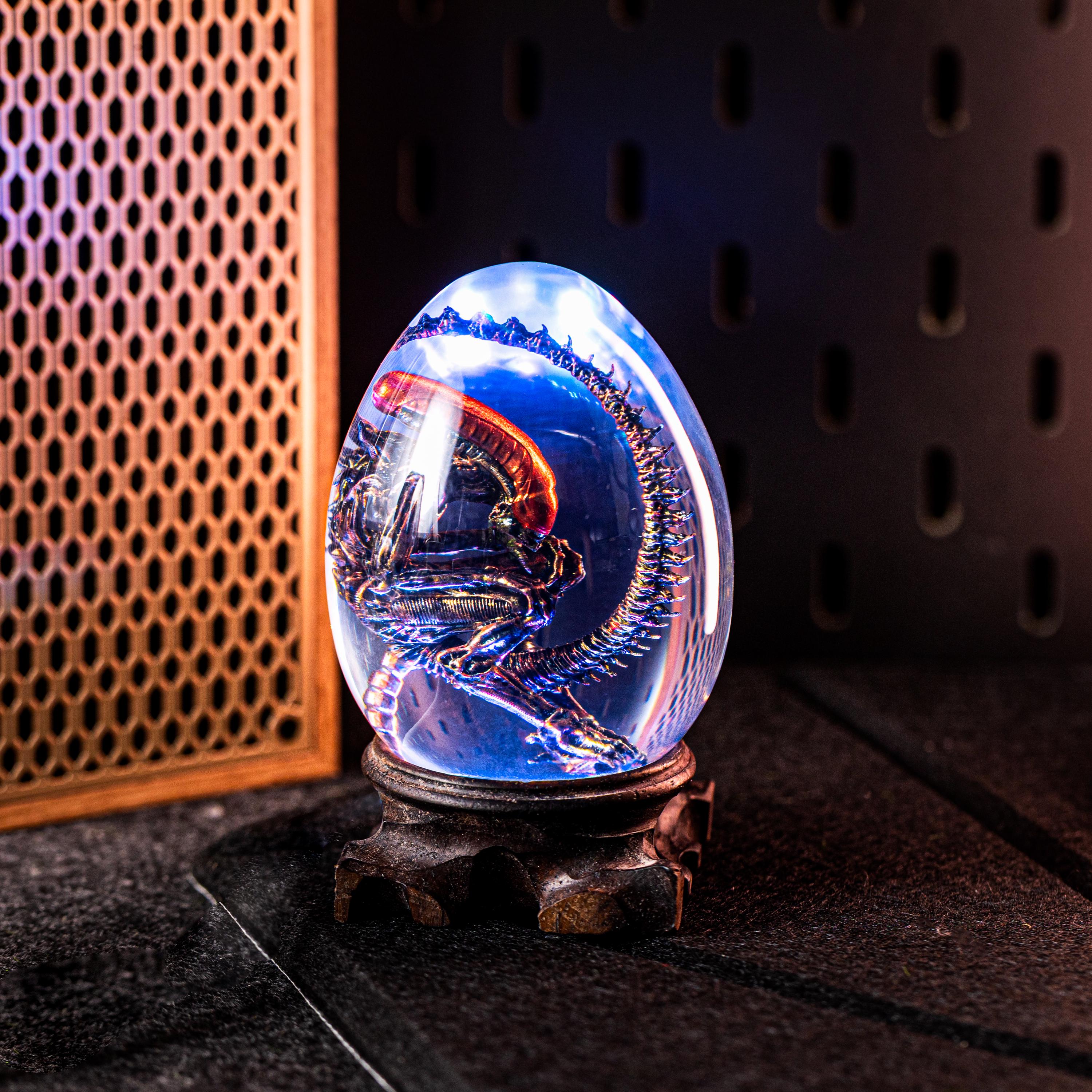Alien Creature Resin Lamp, Sci-fi Xeno.morph Egg Night Light, Custom ...