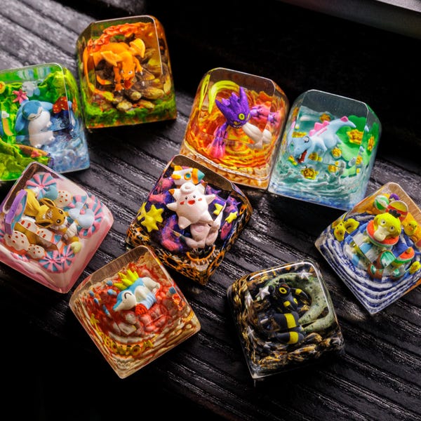 Poke Keycaps - Etsy