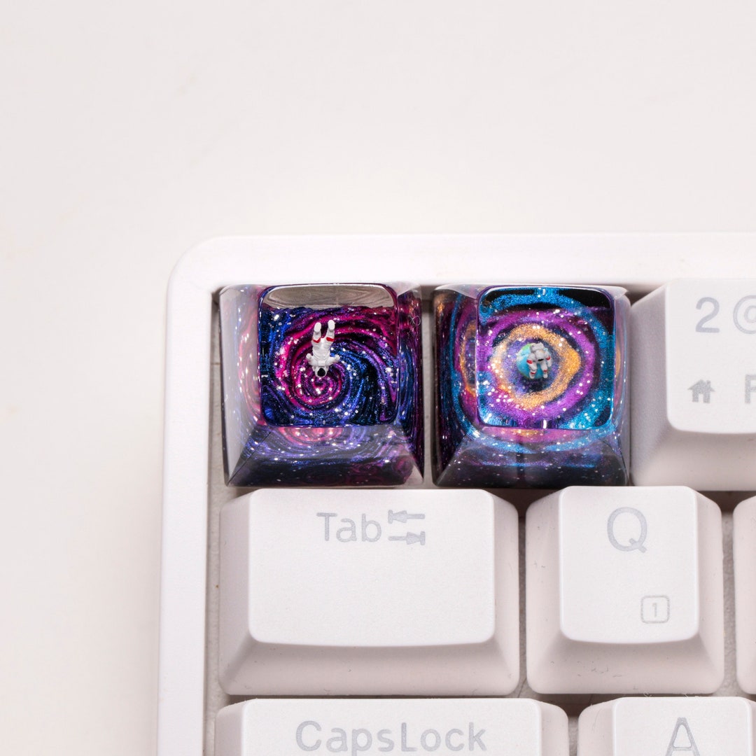 Astronaut Artisan Keycap, Artisan Keycap, Interstellar Keycaps, Galaxy ...