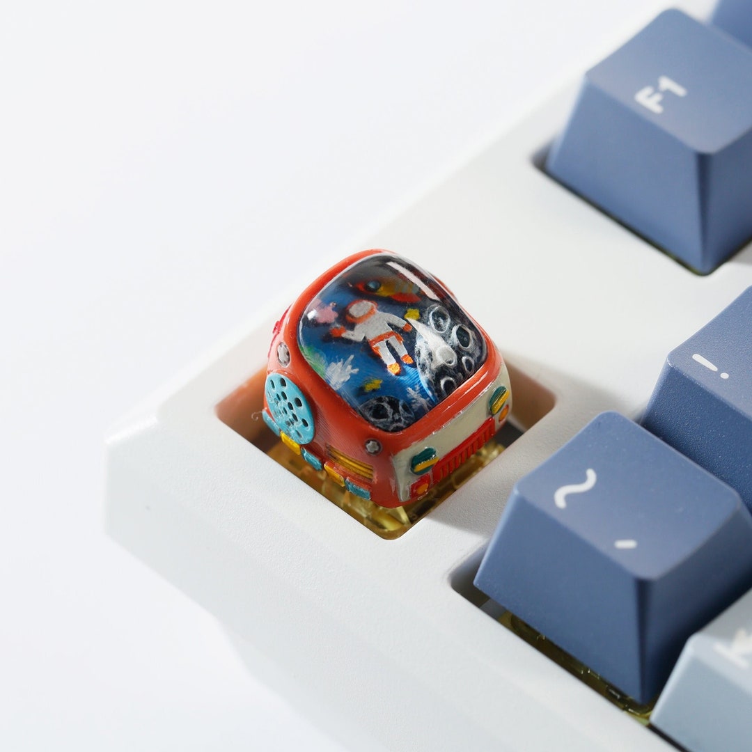 Astronaut Artisan Keycap Artisan Keycap Interstellar Keycap - Etsy