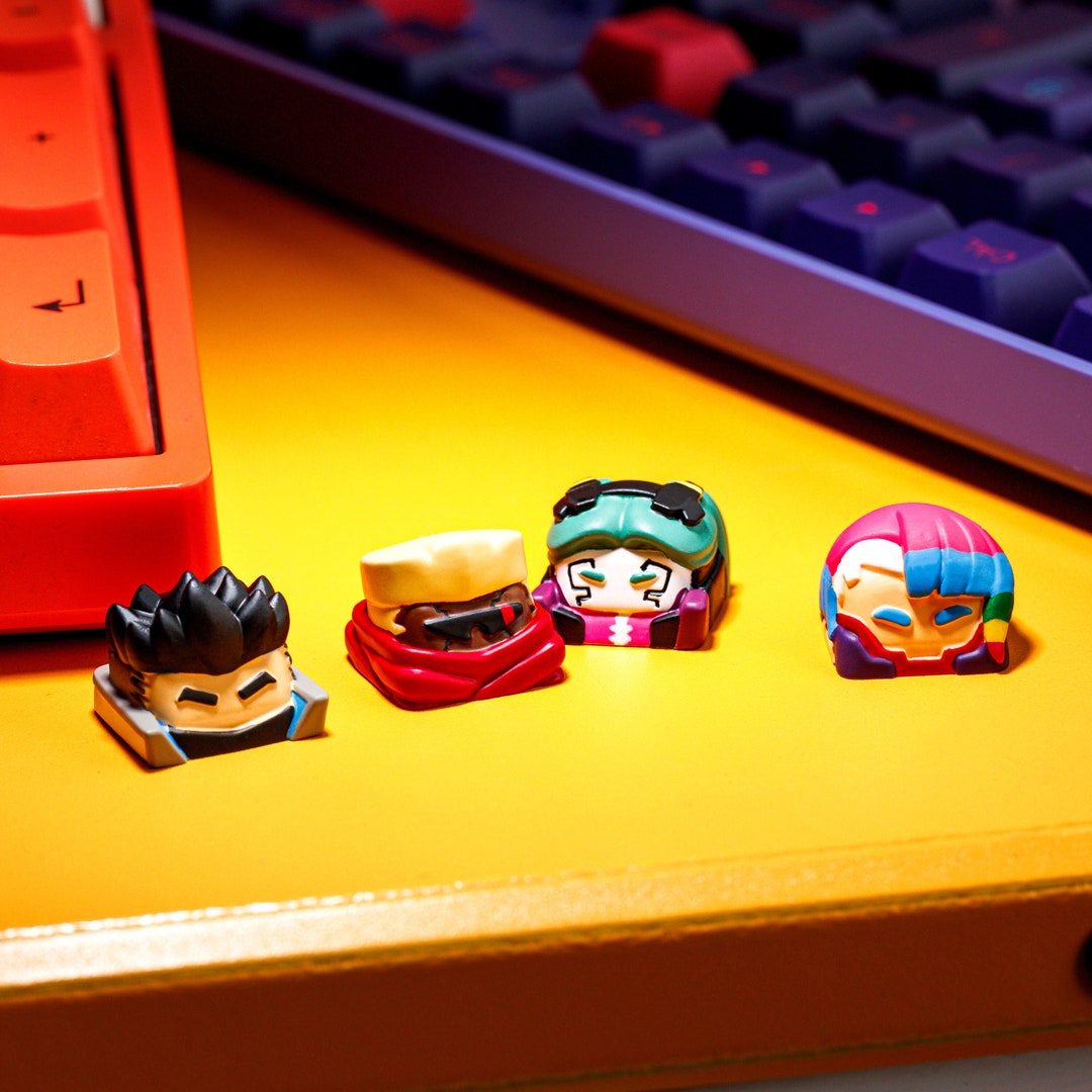 Cyberpunk Artisan Keycap, Artisan Keycap, Cyberpunk Gaming Keycap ...