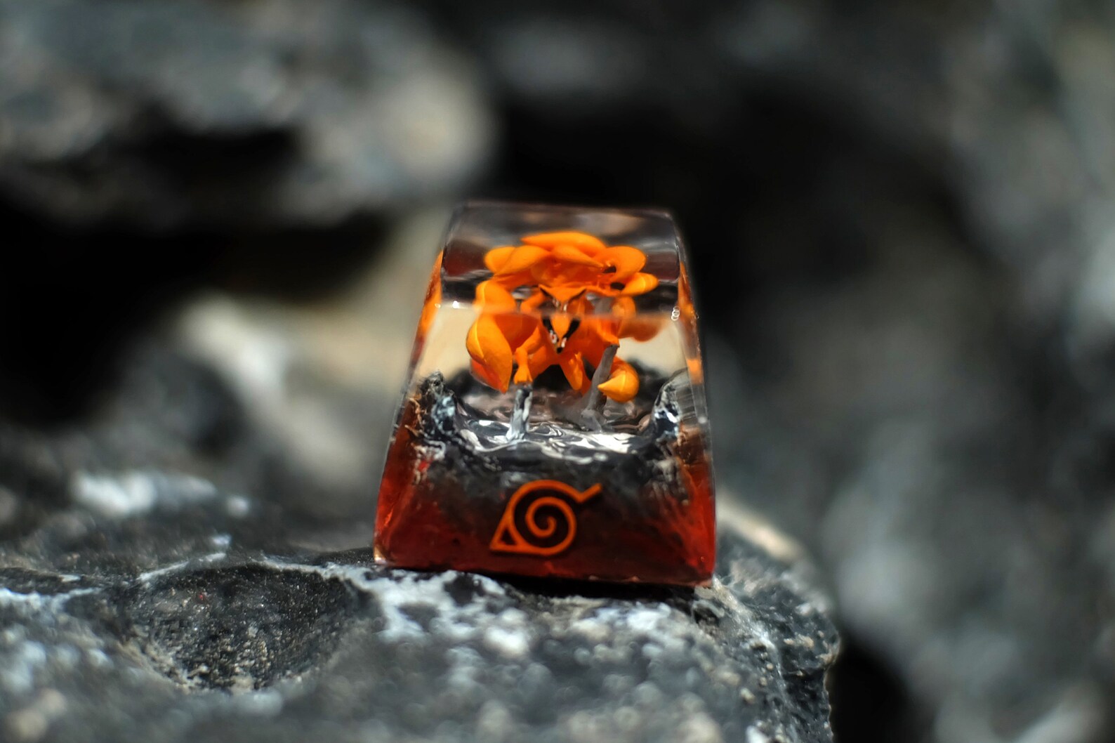 Naruto Keycap Kurama Artisan Keycap Tailed Beast Keycap - Etsy UK