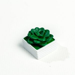 Succulent Artisan Keycap, Artisan Keycap, Plant Succulent Keycap ...
