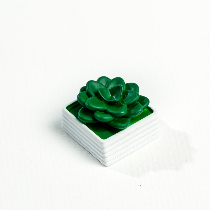 Succulent Artisan Keycap, Artisan Keycap, Plant Succulent Keycap ...