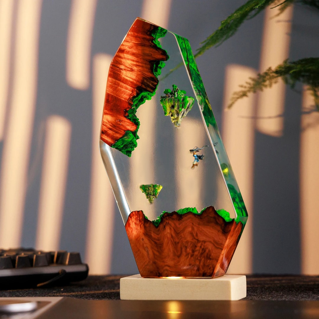 TLOZ Resin Lamp, Anime Resin Table Lamp, Custom Night Light, Resin ...
