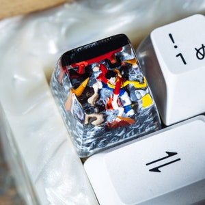 Luffy Gear 1 Artisan Keycap, King Pirates Anime Keycap ,custom Anime ...