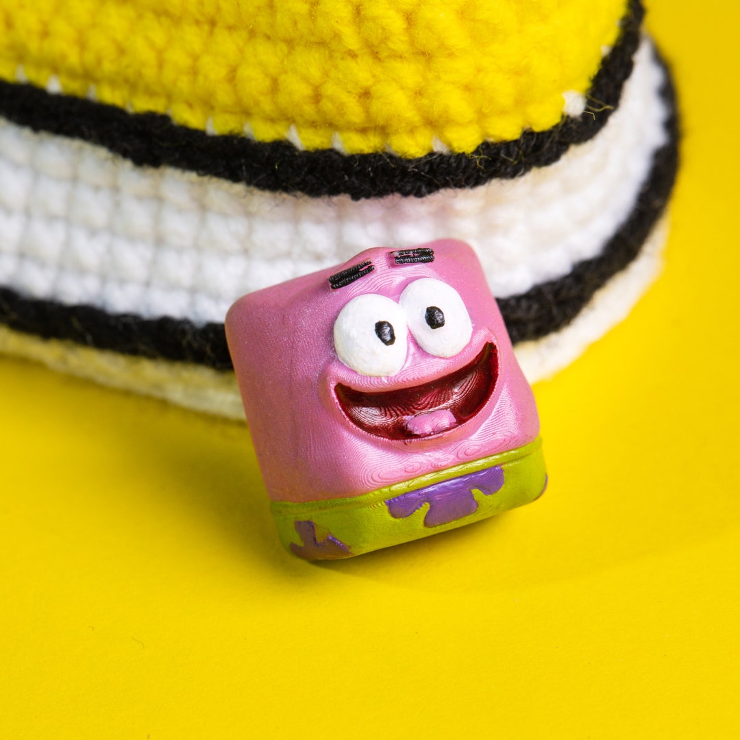 Patrick Star Keycap Cute Patrick Star Keycap Custom Anime - Etsy UK